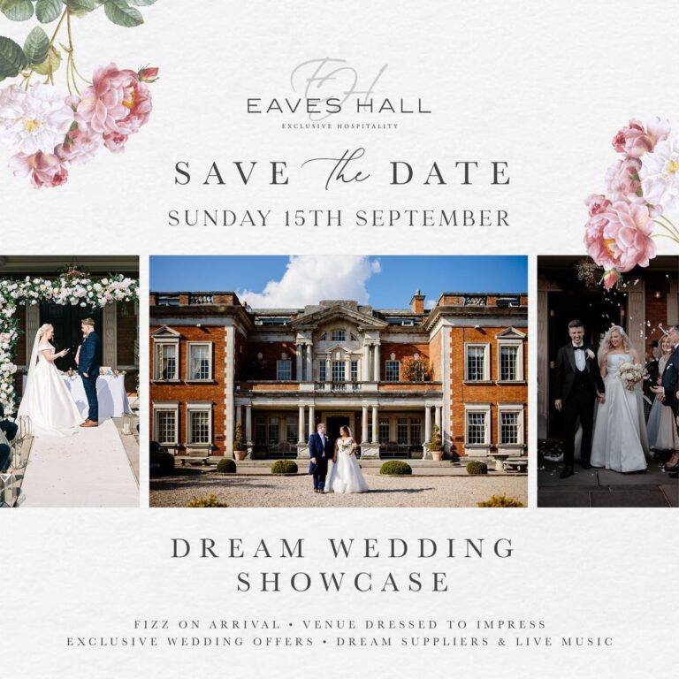Eaves Hall Dream Wedding Showcase – Little White Books